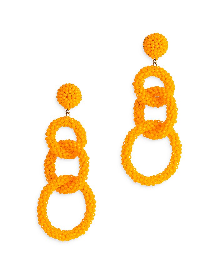 Deepa by Deepa Gurnani Ember Imitation Pearl Beaded Linked Circle ...