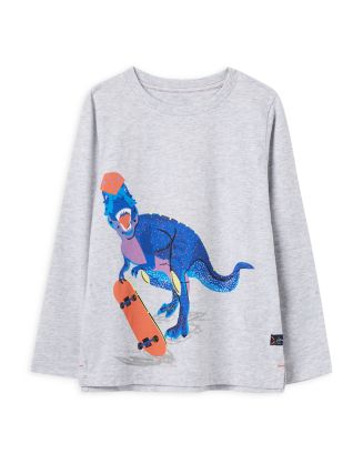 Joules Boys' Finlay Space Long Sleeve Tee- Little Kid, Big Kid ...