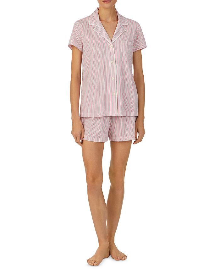 Ralph Lauren Striped Boxer Pajama Set | Bloomingdale's