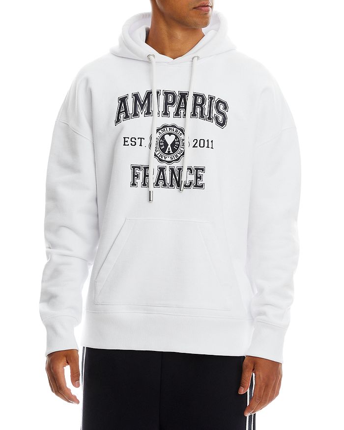 AMI Paris Graphic Logo Hoodie | Bloomingdale's