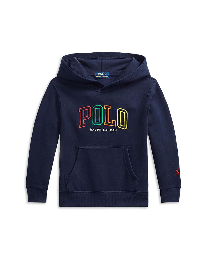 Ralph Lauren Boys' Logo Fleece Hoodie - Little Kid | Bloomingdale's