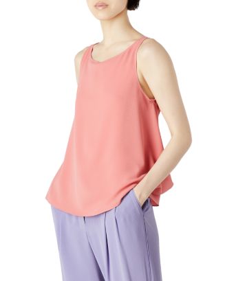 Emporio Armani Back Button Top | Bloomingdale's