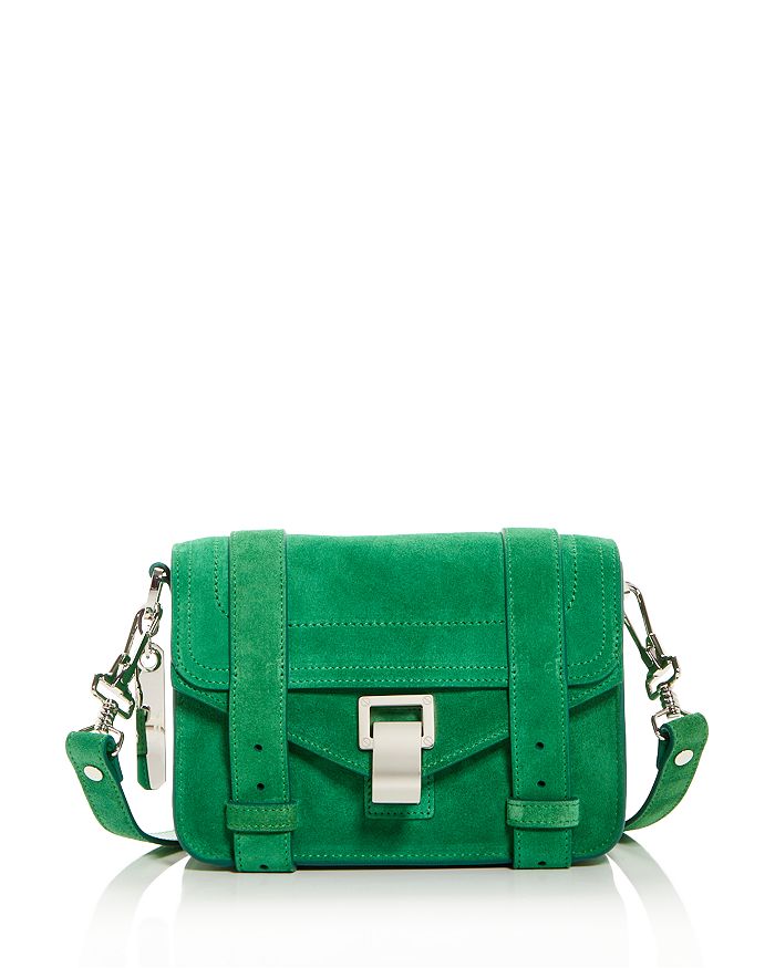 Proenza Schouler PS1 Suede Mini Crossbody | Bloomingdale's