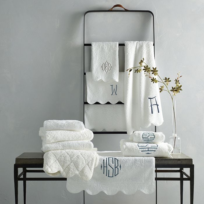 Matouk Cairo Scallop Bath Collection | Bloomingdale's