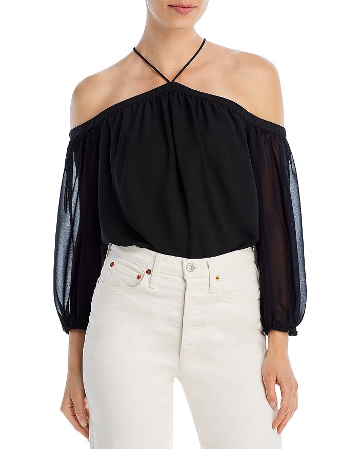 1.STATE Cold-Shoulder Blouse | Bloomingdale's