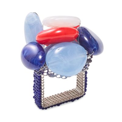 Click here for Kim Seybert Sea Stone Napkin Ring prices