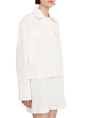 Vince Snap Front Shirt Jacket | Bloomingdale's