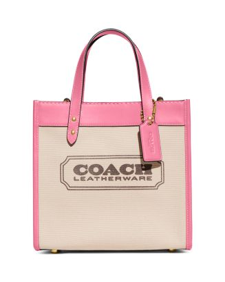 COACH Field 23 Small Canvas Tote | Bloomingdale's