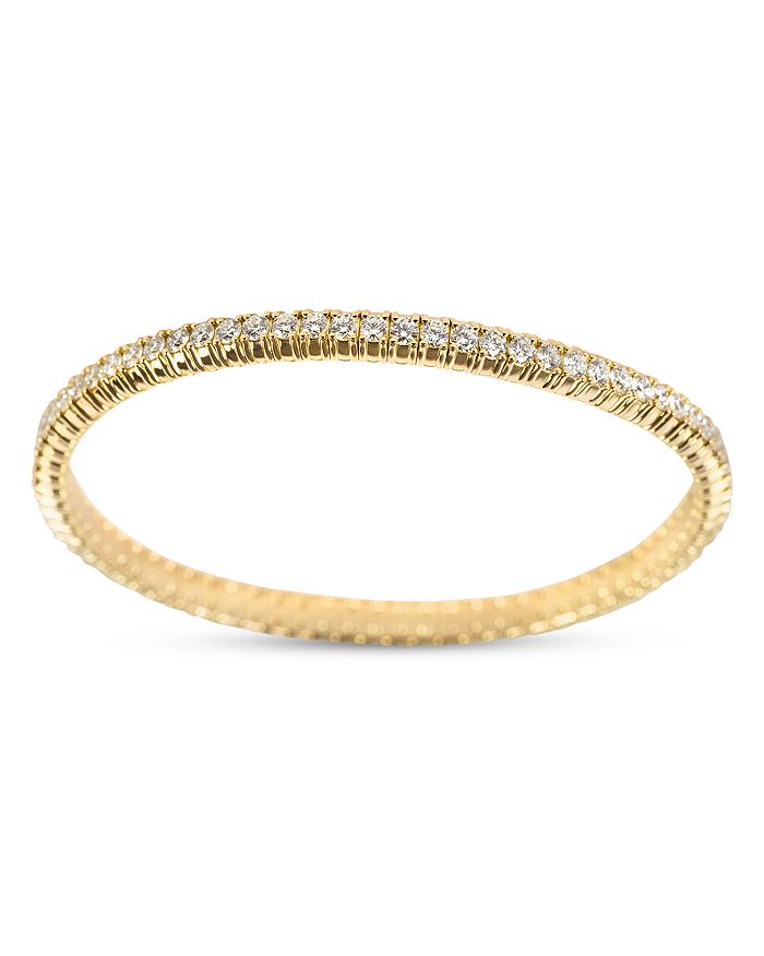 ZYDO 18K Yellow Gold Stretch Diamond Tennis Bracelet | Bloomingdale's