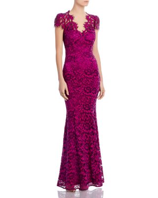 Click here for Eliza J Scalloped-Edge Lace Gown - Exclusive prices