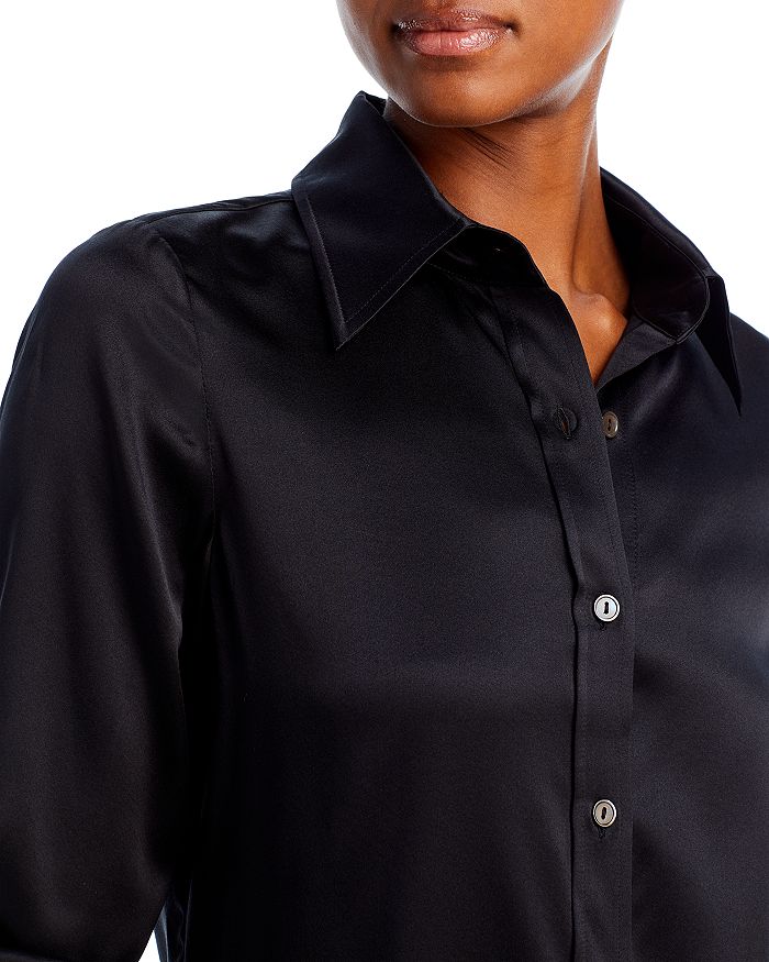 Ramy Brook Silk-Blend Victoria Blouse | Bloomingdale's