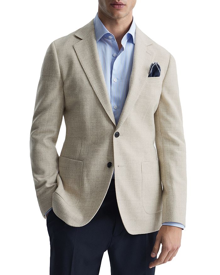 REISS Attire Textured Weave Regular Fit Sport Coat | Bloomingdale's