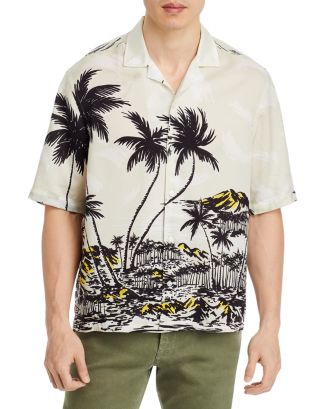 BOSS Lars Regular Fit Camp Shirt | Bloomingdale's