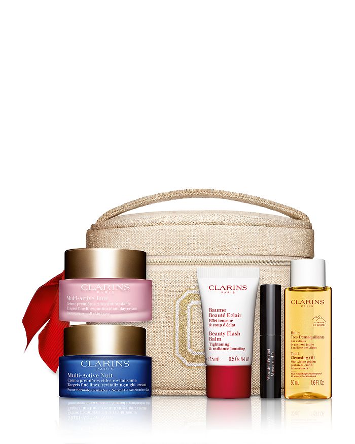 Clarins Multi Active Luxury Skincare Set ($169 value) | Bloomingdale's
