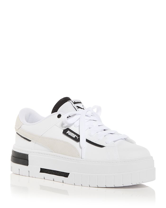 PUMA Women's Mayze Crashed Platform Low Top Sneakers | Bloomingdale's