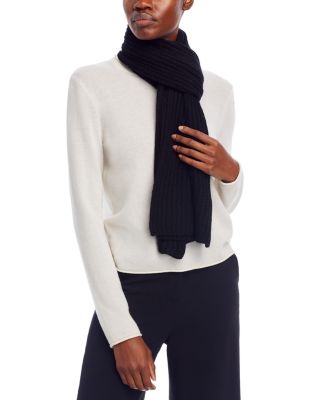 Click here for C by Bloomingdales Cashmere Rib Knit Scarf - Exclu... prices