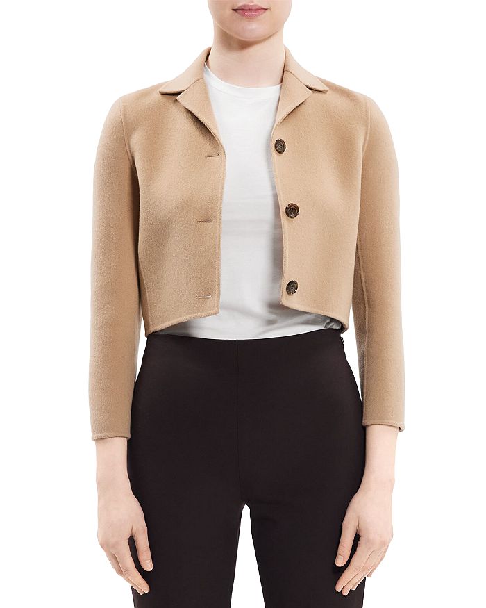 Theory Cropped Jacket | Bloomingdale's