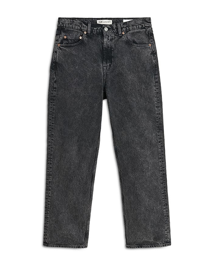 OUR LEGACY Formal Cut Jeans in Black | Bloomingdale's