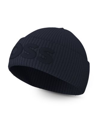 BOSS Hugo Boss Afox Logo Knitted Beanie | Bloomingdale's