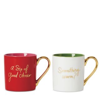 kate spade new york Be Jolly Color Mug, Set of 2 | Bloomingdale's