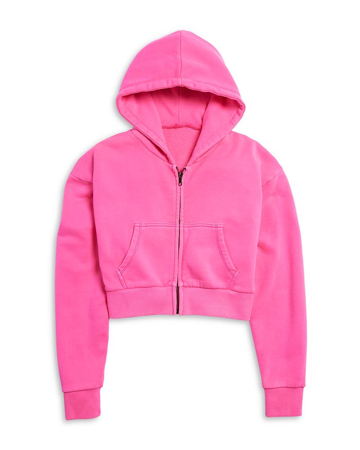KatieJnyc Girls' Dylan Zip Hoodie - Big Kid | Bloomingdale's
