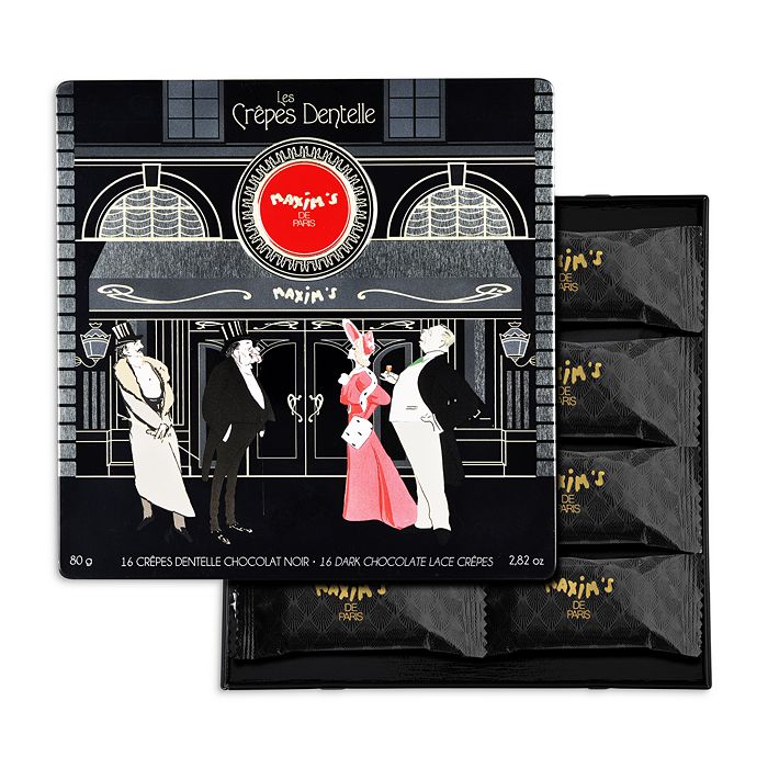 Maxim's De Paris Dark Chocolate Lace Crepes Tin | Bloomingdale's