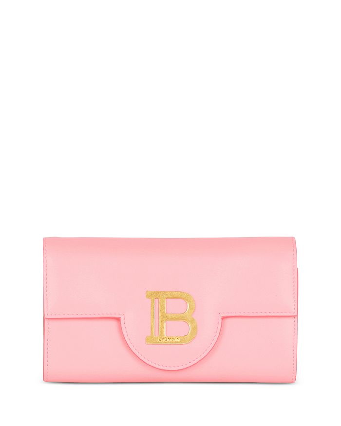 Balmain B Buzz Leather Chain Wallet | Bloomingdale's