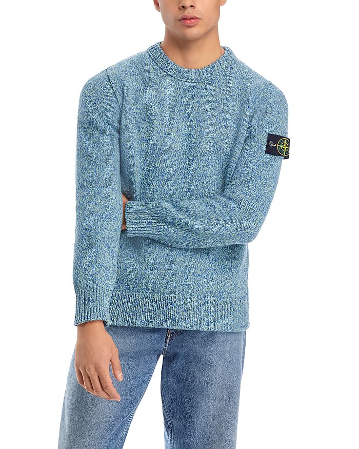 Stone Island Melange Wool Sweater | Bloomingdale's
