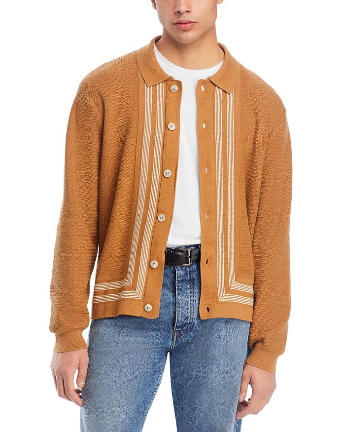 Madewell Button Up Long Sleeved Sweater Polo | Bloomingdale's