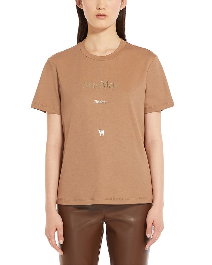 Max Mara Quieto Logo Tee | Bloomingdale's