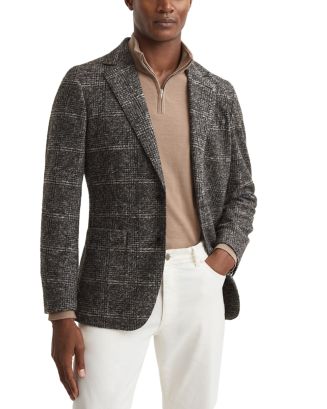 REISS Box Textured Slim Fit Blazer | Bloomingdale's