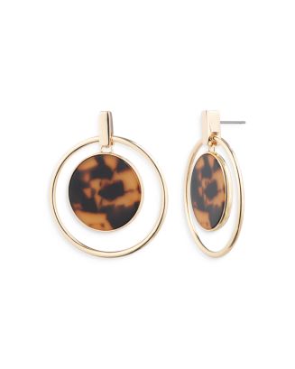 Ralph Lauren Tortoise Orbital Earrings | Bloomingdale's