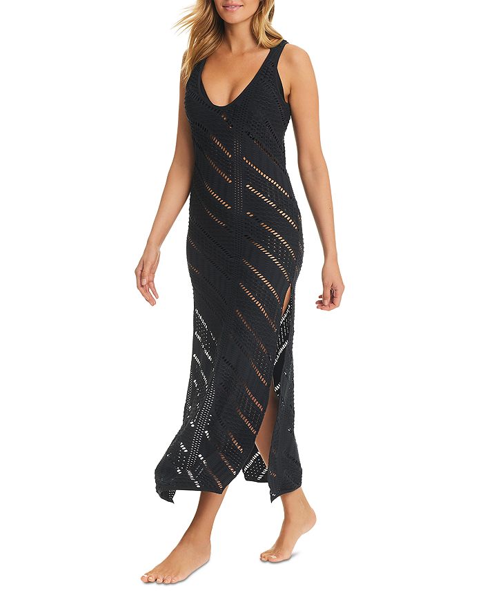 Red Carter Crochet Maxi Dress Swim Cover-Up | Bloomingdale's