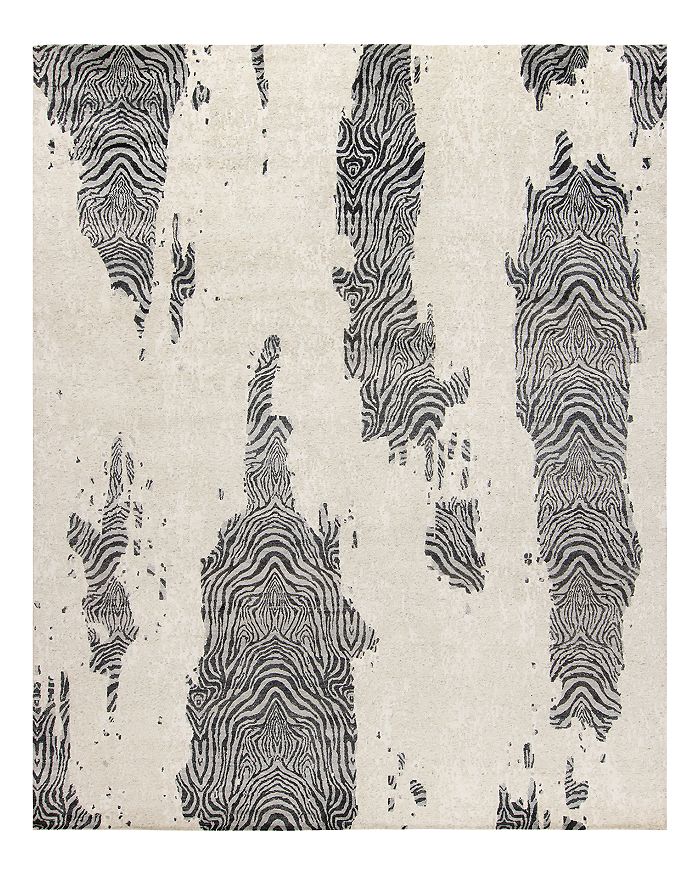 Mink Premier Exotic Zebra Area Rug, 8' x 10' | Bloomingdale's