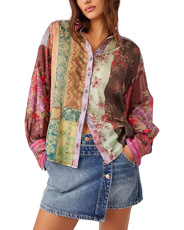 Free People Flower Patch Top | Bloomingdale's