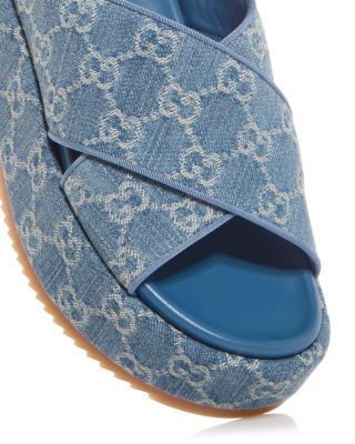 Denim Slides for Women - Bloomingdale's