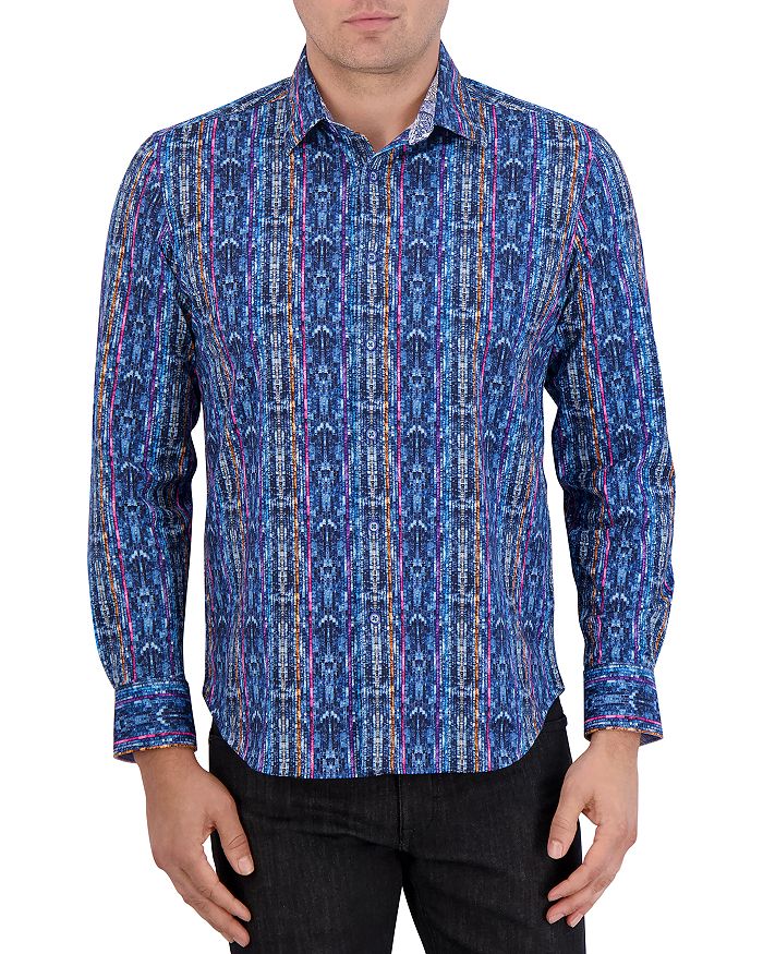 Robert Graham Oasis Cotton Blend Classic Fit Button Down Shirt ...