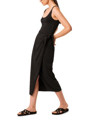 FRENCH CONNECTION Zena Jersey Midi Wrap Dress | Bloomingdale's
