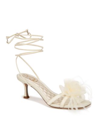 Click here for Sam Edelman Womens Pammie Square Toe Flower Embell... prices