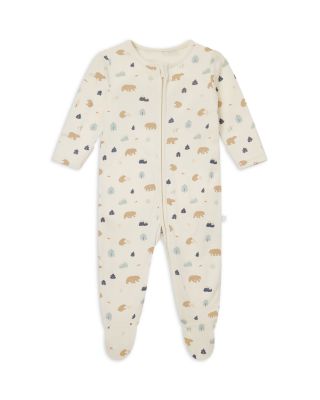 Mori Unisex Print Clever Footie - Baby