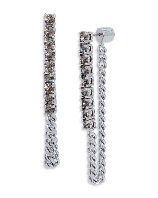 ALLSAINTS Stone Chain Front to Back Earrings | Bloomingdale's