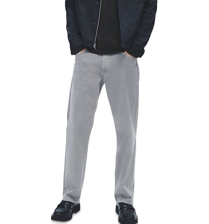 rag & bone Fit 4 Aero Stretch Straight Fit Jeans in Gray | Bloomingdale's