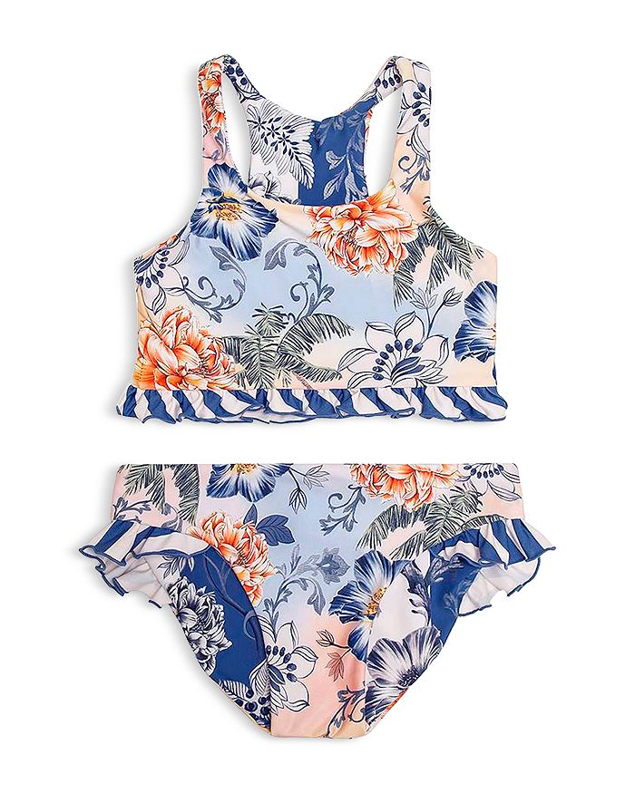 Agua Bendita Girls' Aleida Kai Two Piece Swimsuit - Little Kid, Big Kid ...