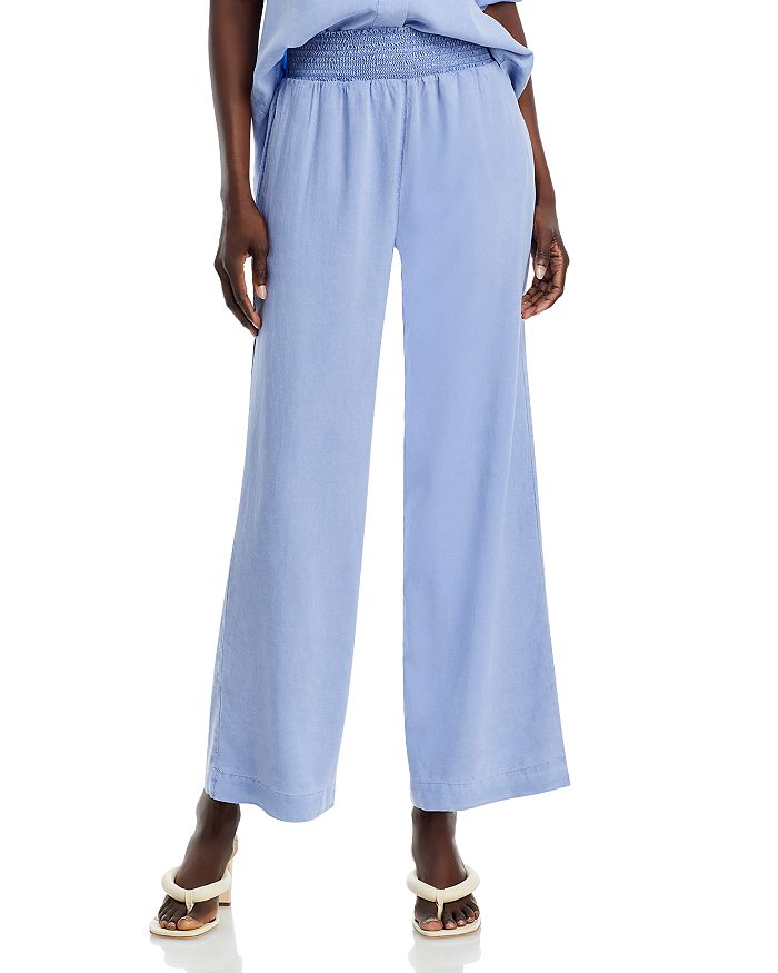 Bella Dahl Smocked Wide Leg Pants | Bloomingdale's
