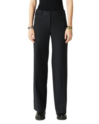 ba&sh Pistachio Straight Leg Pants | Bloomingdale's