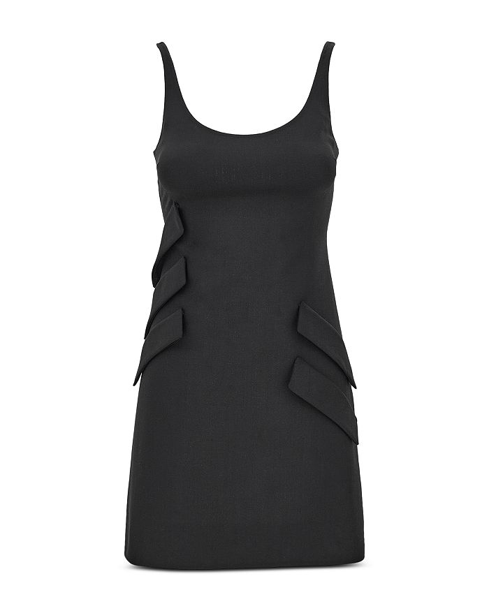 Versace Flap Pocket Mini Dress | Bloomingdale's