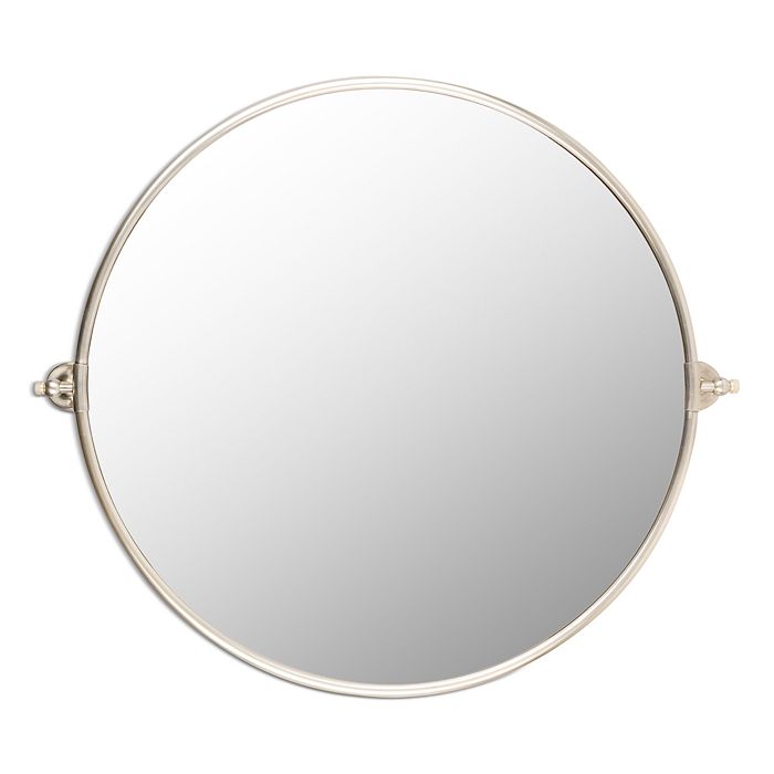 Surya Burnish Round Mirror | Bloomingdale's