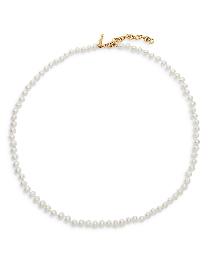 Lele Sadoughi Imitation Pearl Matinee Collar Necklace, 16-19 ...