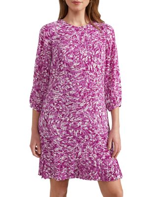 Click here for Hobbs London Liana Printed Shift Dress prices