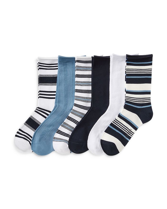 Ralph Lauren Roll Top Socks, Pack of 6 | Bloomingdale's